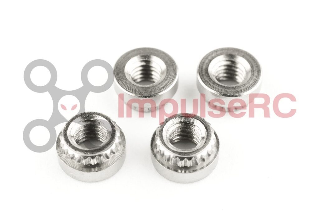 Impulse Stainless Steel M3 Pressnut (4 Pack) – LethalFPV